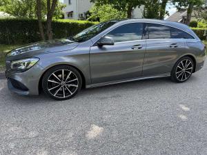 Grey Mercedes-Benz CLA 180 2019 in Alytus, with an engine capacity of 1.60 L and mileage of 211 thousand km for 10999 €, photo 6 on AUTOMOTO.COM.LV