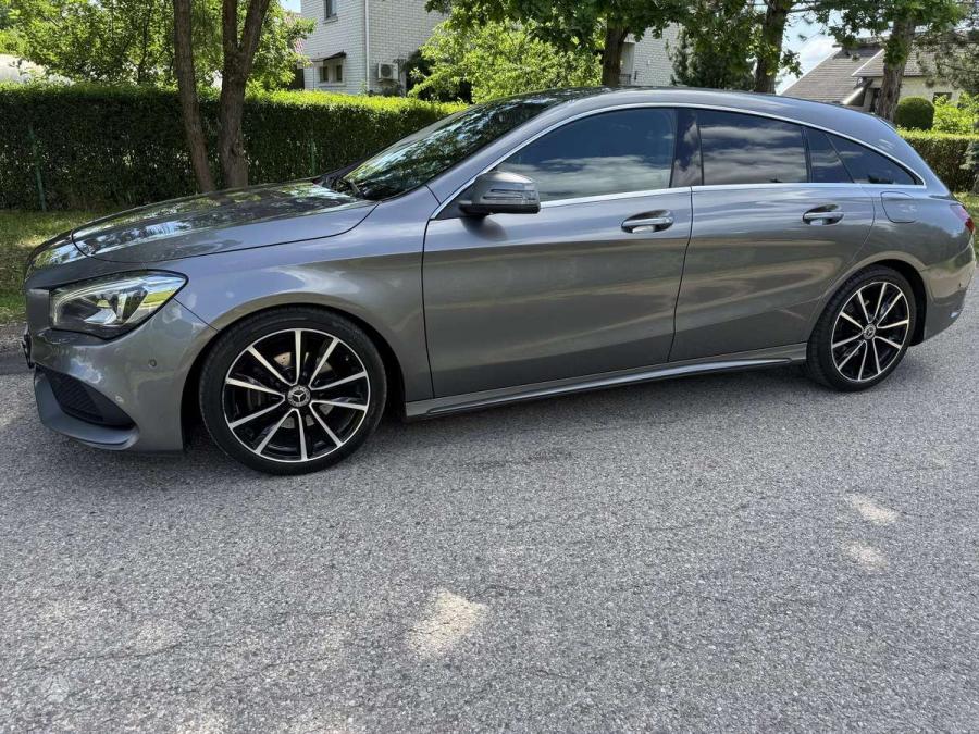 Grey Mercedes-Benz CLA 180 2019 in Alytus, with an engine capacity of 1.60 L and mileage of 211 thousand km for 10999 €, photo 6 on AUTOMOTO.COM.LV