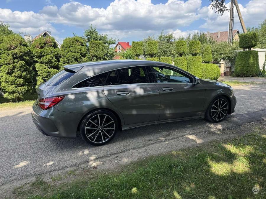 Grey Mercedes-Benz CLA 180 2019 in Alytus, with an engine capacity of 1.60 L and mileage of 211 thousand km for 10999 €, photo 13 on AUTOMOTO.COM.LV
