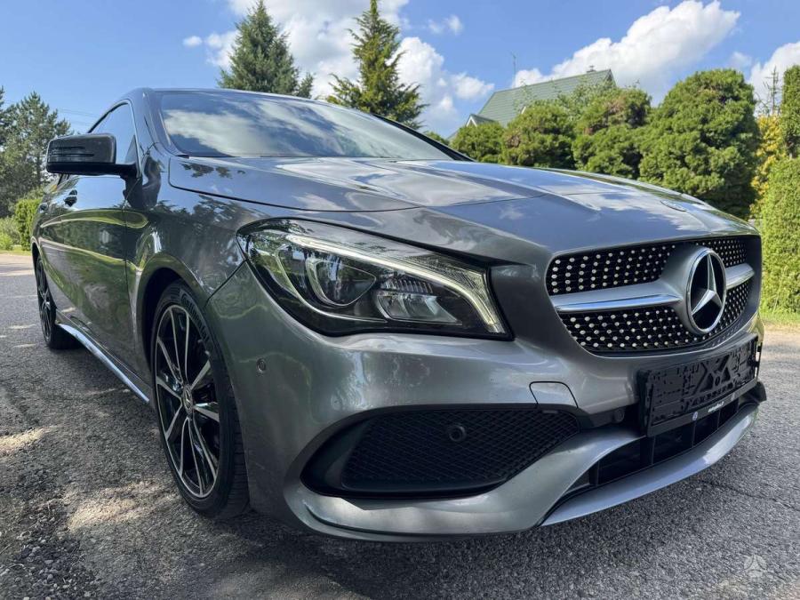 Grey Mercedes-Benz CLA 180 2019 in Alytus, with an engine capacity of 1.60 L and mileage of 211 thousand km for 10999 €, photo 15 on AUTOMOTO.COM.LV