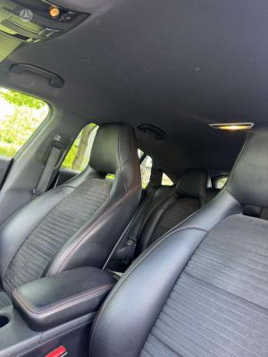 Grey Mercedes-Benz CLA 180 2019 in Alytus, with an engine capacity of 1.60 L and mileage of 211 thousand km for 10999 €, photo 18 on AUTOMOTO.COM.LV