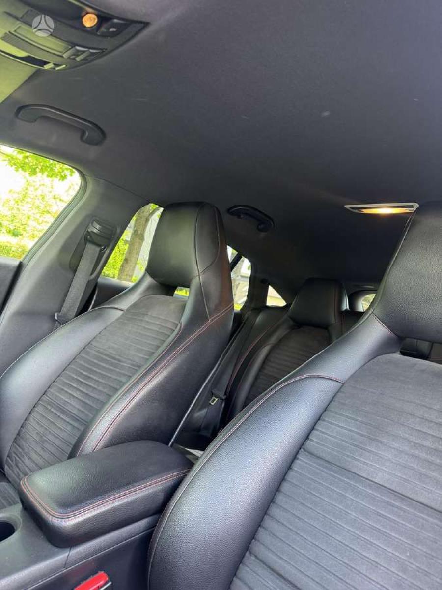 Grey Mercedes-Benz CLA 180 2019 in Alytus, with an engine capacity of 1.60 L and mileage of 211 thousand km for 10999 €, photo 18 on AUTOMOTO.COM.LV