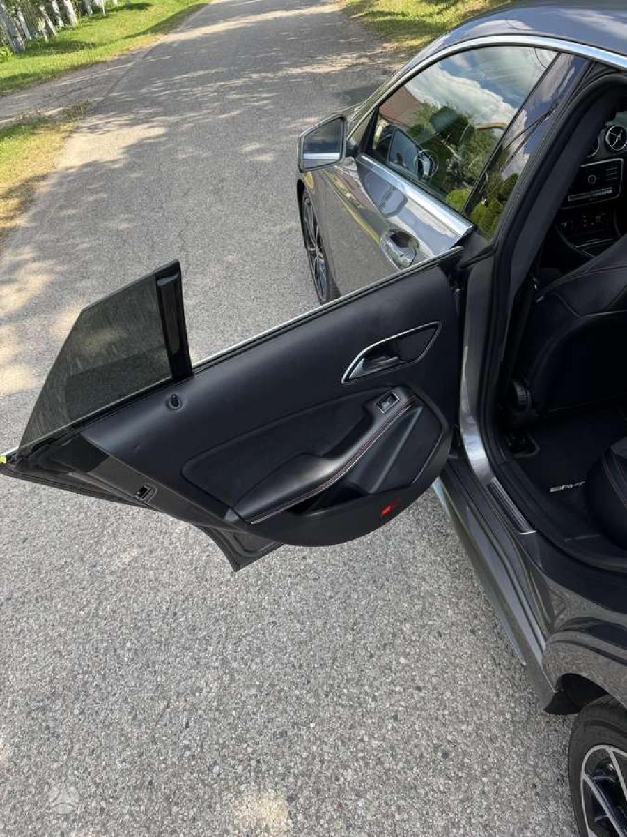 Grey Mercedes-Benz CLA 180 2019 in Alytus, with an engine capacity of 1.60 L and mileage of 211 thousand km for 10999 €, photo 22 on AUTOMOTO.COM.LV