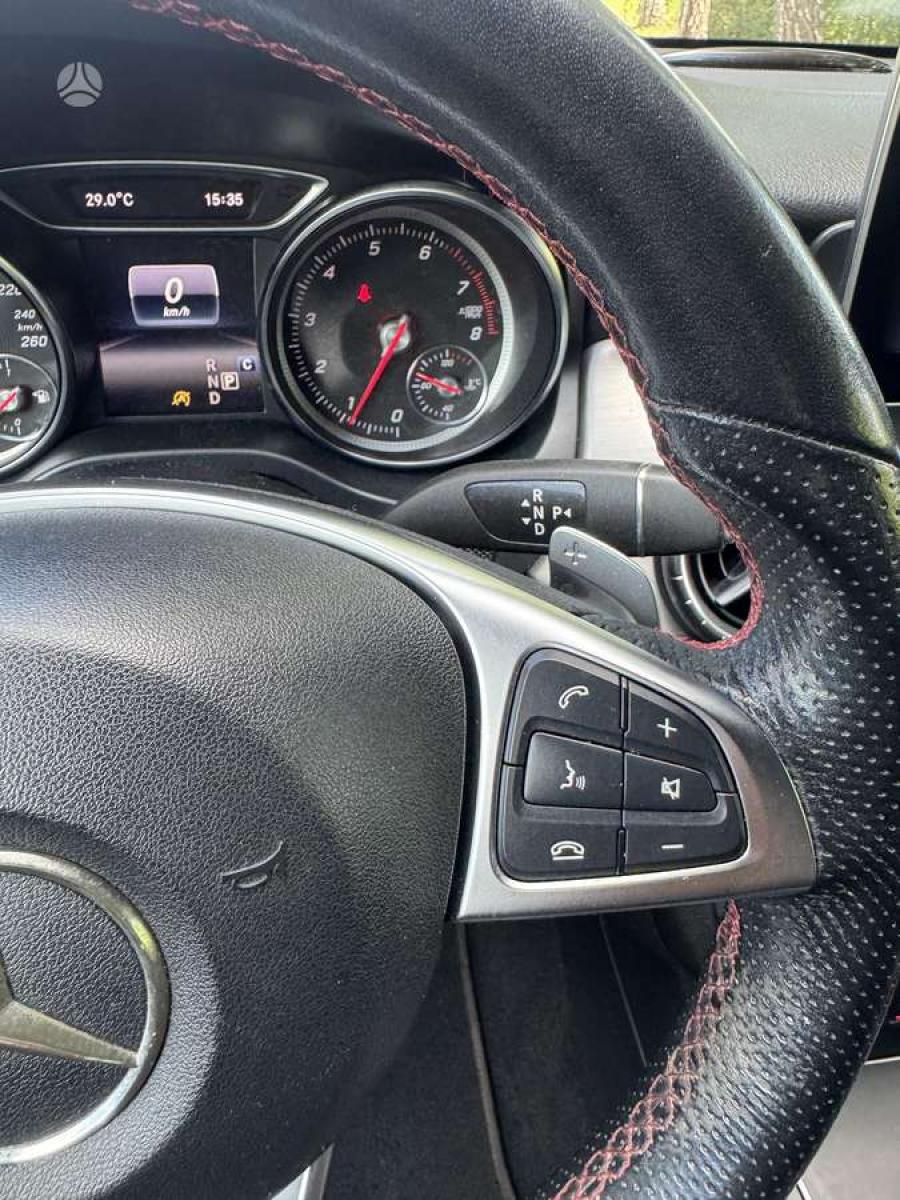 Grey Mercedes-Benz CLA 180 2019 in Alytus, with an engine capacity of 1.60 L and mileage of 211 thousand km for 10999 €, photo 28 on AUTOMOTO.COM.LV