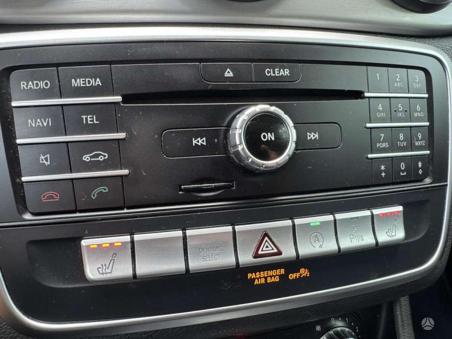 Grey Mercedes-Benz CLA 180 2019 in Alytus, with an engine capacity of 1.60 L and mileage of 211 thousand km for 10999 €, photo 30 on AUTOMOTO.COM.LV