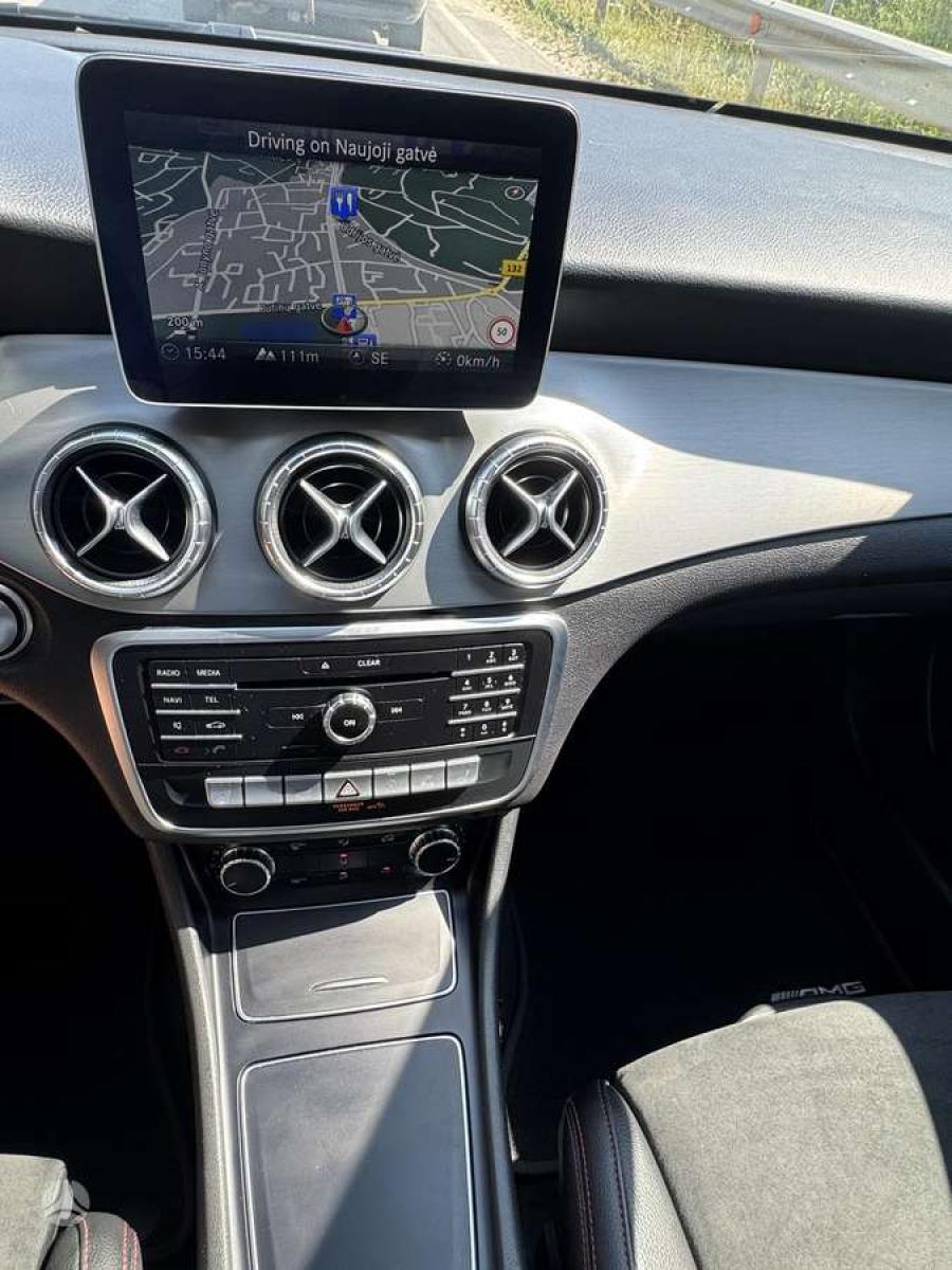 Grey Mercedes-Benz CLA 180 2019 in Alytus, with an engine capacity of 1.60 L and mileage of 211 thousand km for 10999 €, photo 31 on AUTOMOTO.COM.LV
