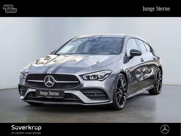Grey Mercedes-Benz CLA 180 2021 in Kaunas, with an engine capacity of 1.30 L and mileage of 87 thousand km for 28944 €, photo 1 on AUTOMOTO.COM.LV