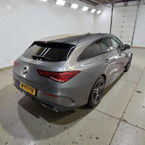 Grey Mercedes-Benz CLA 180 2021 in Vilnius, with an engine capacity of 1.33 L and mileage of 183 thousand km for 20812 €, photo 2 on AUTOMOTO.COM.LV