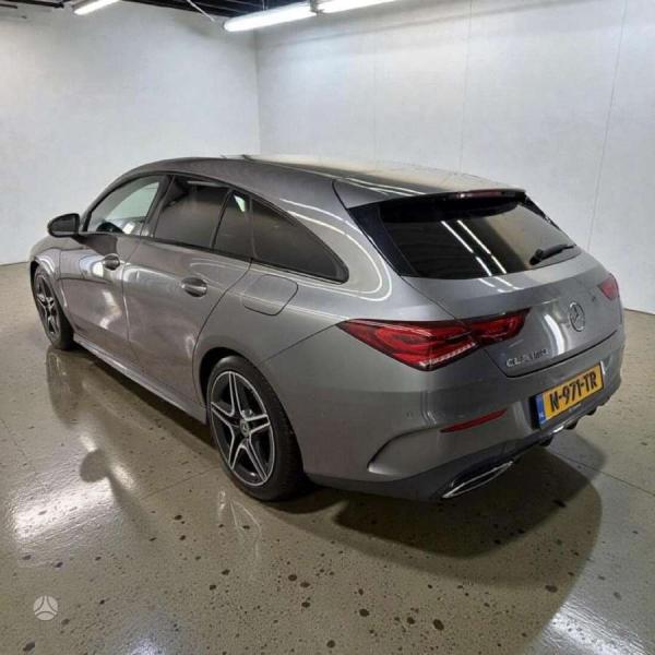 Grey Mercedes-Benz CLA 180 2021 in Vilnius, with an engine capacity of 1.33 L and mileage of 183 thousand km for 20812 €, photo 4 on AUTOMOTO.COM.LV