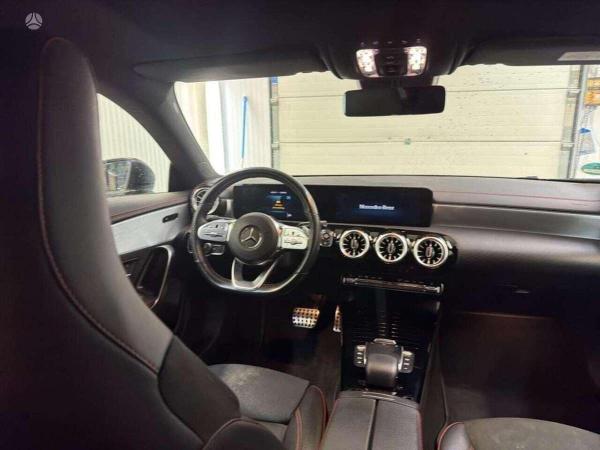 Grey Mercedes-Benz CLA 180 2021 in Vilnius, with an engine capacity of 1.33 L and mileage of 183 thousand km for 20812 €, photo 8 on AUTOMOTO.COM.LV