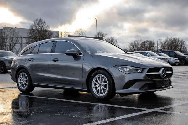 Pelēks Mercedes-Benz CLA 180 2022 Kauņa, ar dzinēja tilpumu 1.95 L un nobraukumu 226 tūkst. km par 16900 €, foto 3 vietnē AUTOMOTO.COM.LV
