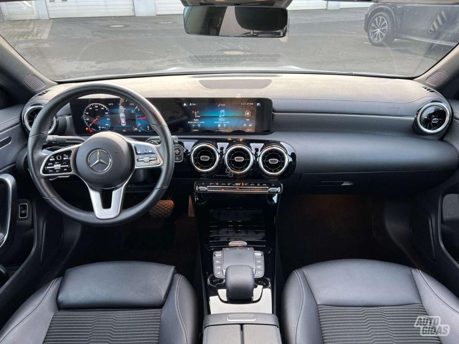 White Mercedes-Benz CLA 180 2021 in Kaunas, with an engine capacity of 2.00 L and mileage of 82 thousand km for 29761 €, photo 11 on AUTOMOTO.COM.LV