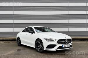 Balts Mercedes-Benz CLA 180 2022 Rīga, ar dzinēja tilpumu 1.30 L un nobraukumu 43 tūkst. km par 34950 €, foto  vietnē AUTOMOTO.COM.LV