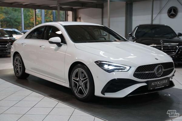 White Mercedes-Benz CLA 180 2024 in Kaunas, with an engine capacity of 1.30 L and mileage of 19 thousand km for 33167 €, photo 3 on AUTOMOTO.COM.LV
