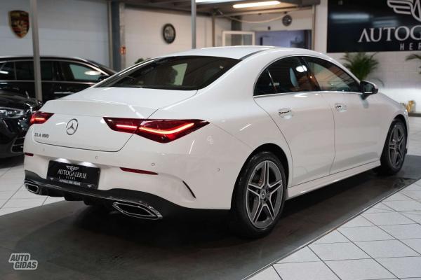 White Mercedes-Benz CLA 180 2024 in Kaunas, with an engine capacity of 1.30 L and mileage of 19 thousand km for 33167 €, photo 4 on AUTOMOTO.COM.LV