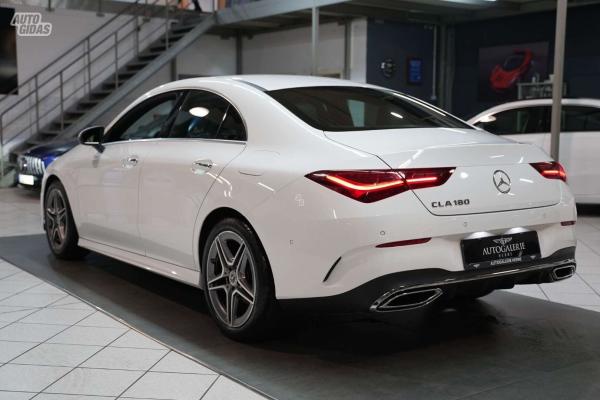 White Mercedes-Benz CLA 180 2024 in Kaunas, with an engine capacity of 1.30 L and mileage of 19 thousand km for 33167 €, photo 6 on AUTOMOTO.COM.LV