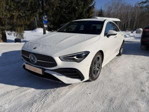 Balts Mercedes-Benz CLA 180 2024 Kauņa, ar dzinēja tilpumu 1.30 L un nobraukumu 32 tūkst. km par 32300 €, foto  vietnē AUTOMOTO.COM.LV