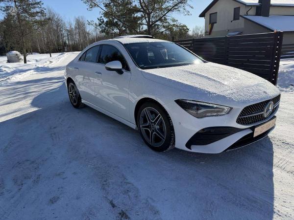 Balts Mercedes-Benz CLA 180 2024 Kauņa, ar dzinēja tilpumu 1.30 L un nobraukumu 32 tūkst. km par 32300 €, foto 2 vietnē AUTOMOTO.COM.LV