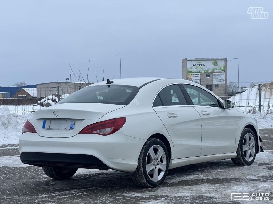 White Mercedes-Benz CLA 180 2015 in Taurage, with an engine capacity of 1.50 L and mileage of 165 thousand km for 9000 €, photo 6 on AUTOMOTO.COM.LV