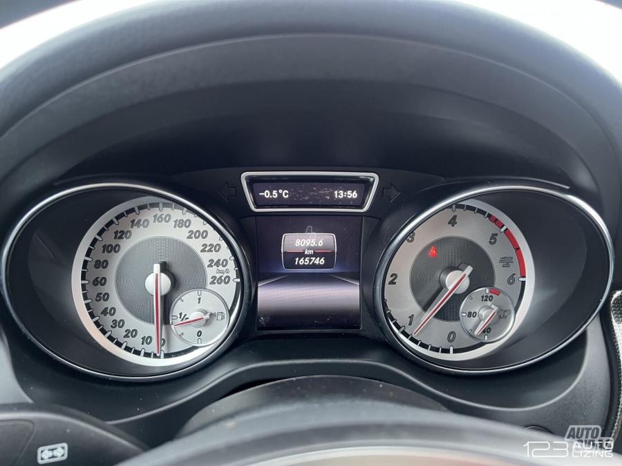White Mercedes-Benz CLA 180 2015 in Taurage, with an engine capacity of 1.50 L and mileage of 165 thousand km for 9000 €, photo 16 on AUTOMOTO.COM.LV