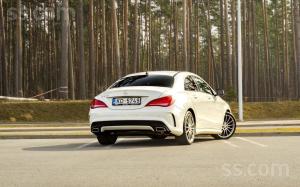 Balts Mercedes-Benz CLA 180 2015 Rīga, ar dzinēja tilpumu 1.60 L un nobraukumu 56 tūkst. km par 15590 €, foto 7 vietnē AUTOMOTO.COM.LV