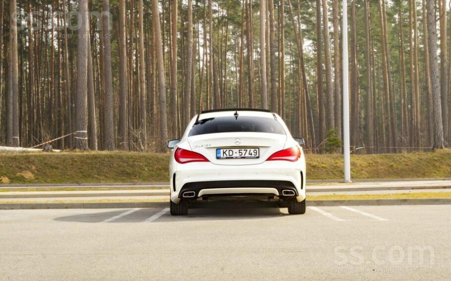Balts Mercedes-Benz CLA 180 2015 Rīga, ar dzinēja tilpumu 1.60 L un nobraukumu 56 tūkst. km par 15590 €, foto 8 vietnē AUTOMOTO.COM.LV