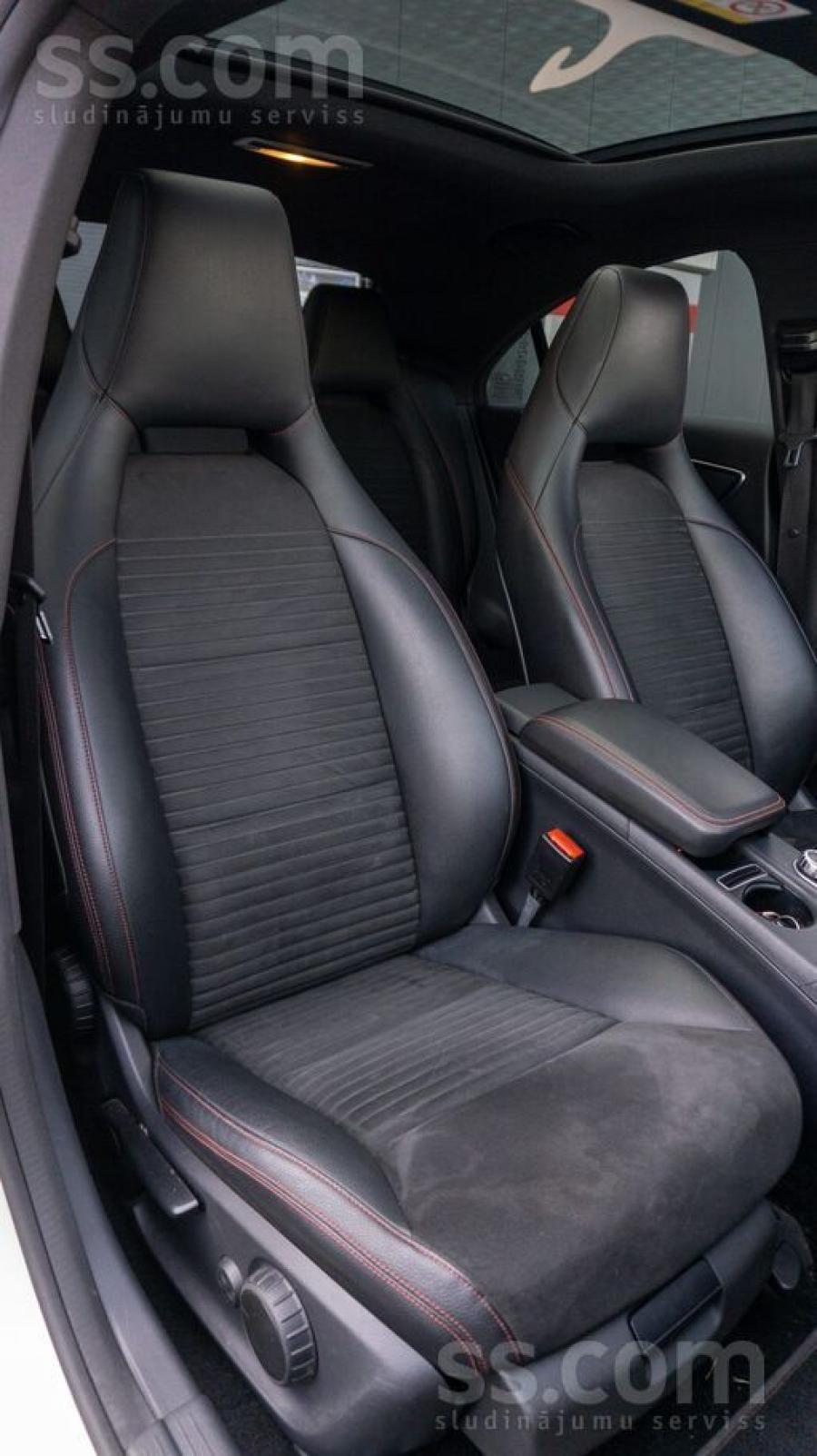 Balts Mercedes-Benz CLA 180 2015 Rīga, ar dzinēja tilpumu 1.60 L un nobraukumu 56 tūkst. km par 15590 €, foto 29 vietnē AUTOMOTO.COM.LV