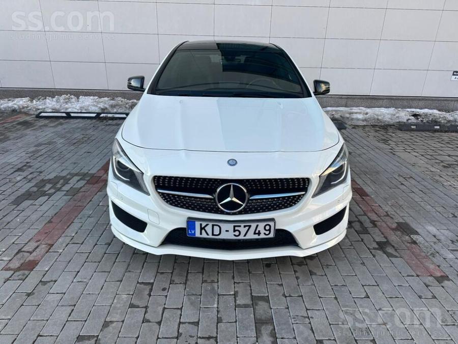 Белый Мерседес ЦЛА 180 2015 в Рига, объемом двигателя 1.60 л и пробегом 56 тыс. км за 18500 €, фото 7 на AUTOMOTO.COM.LV