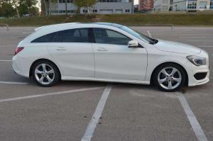 Balts Mercedes-Benz CLA 180 2015 Šauļi, ar dzinēja tilpumu 1.60 L un nobraukumu 351 tūkst. km par 12500 €, foto 5 vietnē AUTOMOTO.COM.LV