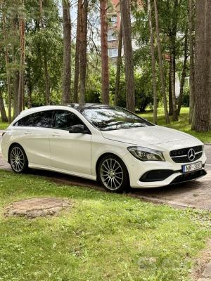 White Mercedes-Benz CLA 180 2017 in Jurmala, with an engine capacity of 1.50 L and mileage of 189 thousand km for 13700 €, photo 3 on AUTOMOTO.COM.LV
