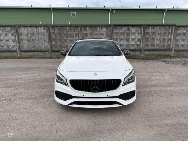 White Mercedes-Benz CLA 180 2017 in Kaunas, with an engine capacity of 1.46 L and mileage of 157 thousand km for 10200 €, photo 2 on AUTOMOTO.COM.LV