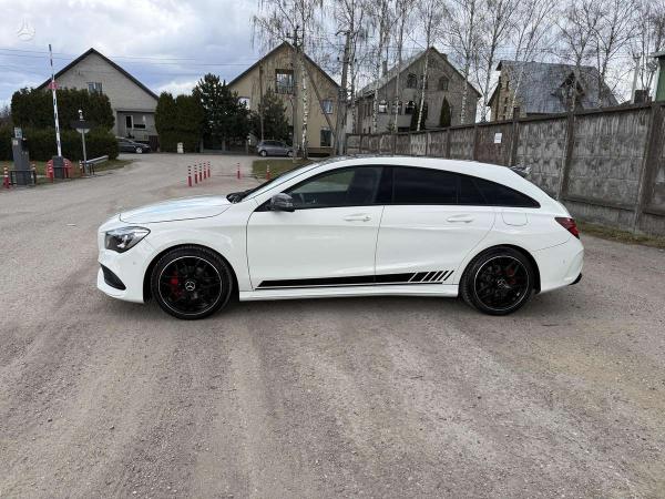 White Mercedes-Benz CLA 180 2017 in Kaunas, with an engine capacity of 1.46 L and mileage of 157 thousand km for 10200 €, photo 5 on AUTOMOTO.COM.LV