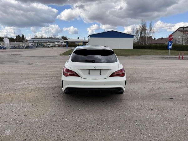 White Mercedes-Benz CLA 180 2017 in Kaunas, with an engine capacity of 1.46 L and mileage of 157 thousand km for 10200 €, photo 8 on AUTOMOTO.COM.LV