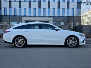 White Mercedes-Benz CLA 180 2020 in Riga, with an engine capacity of 1.40 L and mileage of 201 thousand km for 16490 €, photo 5 on AUTOMOTO.COM.LV