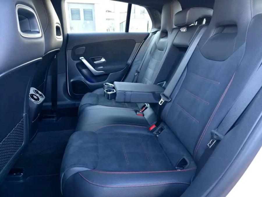 White Mercedes-Benz CLA 180 2020 in Riga, with an engine capacity of 1.40 L and mileage of 201 thousand km for 16490 €, photo 49 on AUTOMOTO.COM.LV