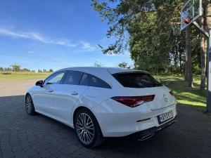 White Mercedes-Benz CLA 180 2020 in Utena, with an engine capacity of 1.46 L and mileage of 214 thousand km for 16500 €, photo 5 on AUTOMOTO.COM.LV