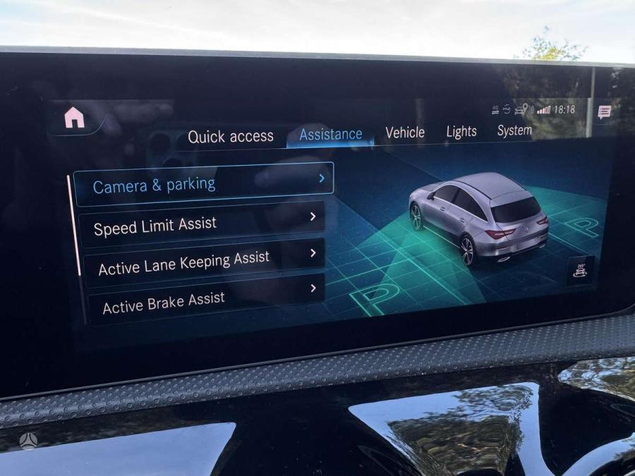 Balts Mercedes-Benz CLA 180 2020 Viļņa, ar dzinēja tilpumu 1.46 L un nobraukumu 214 tūkst. km par 16300 €, foto 17 vietnē AUTOMOTO.COM.LV