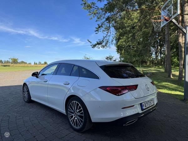 Balts Mercedes-Benz CLA 180 2020 Viļņa, ar dzinēja tilpumu 1.46 L un nobraukumu 215 tūkst. km par 16200 €, foto 5 vietnē AUTOMOTO.COM.LV