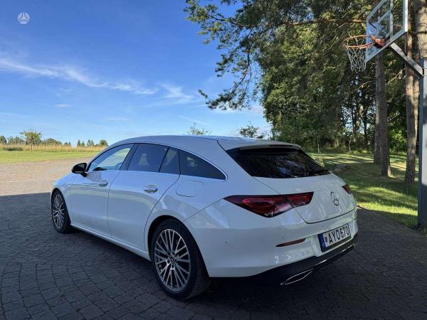 Balts Mercedes-Benz CLA 180 2020 Viļņa, ar dzinēja tilpumu 1.46 L un nobraukumu 215 tūkst. km par 15500 €, foto 5 vietnē AUTOMOTO.COM.LV