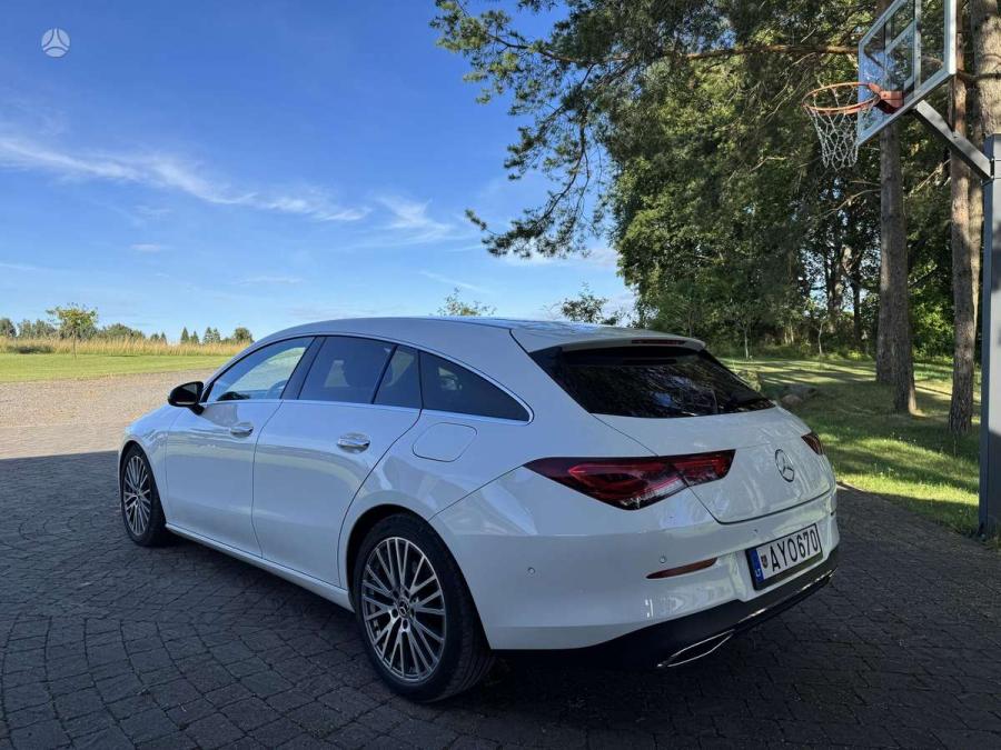 Balts Mercedes-Benz CLA 180 2020 Viļņa, ar dzinēja tilpumu 1.46 L un nobraukumu 215 tūkst. km par 15500 €, foto 5 vietnē AUTOMOTO.COM.LV