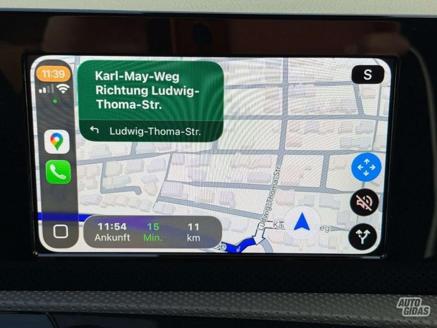 Черный Мерседес ЦЛА 200 2022 в Каунас, объемом двигателя 2.00 л и пробегом 89 тыс. км за 30056 €, фото 15 на AUTOMOTO.COM.LV