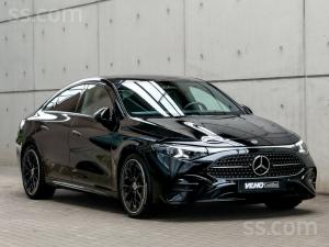 Black Mercedes-Benz CLA 200 2026 in Riga, with an engine capacity of 1.50 L and mileage of 1 thousand km for 54900 €, photo  on AUTOMOTO.COM.LV