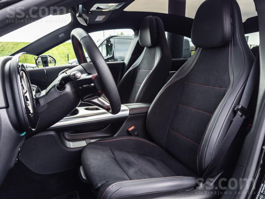 Black Mercedes-Benz CLA 200 2026 in Riga, with an engine capacity of 1.50 L and mileage of 1 thousand km for 54900 €, photo 12 on AUTOMOTO.COM.LV