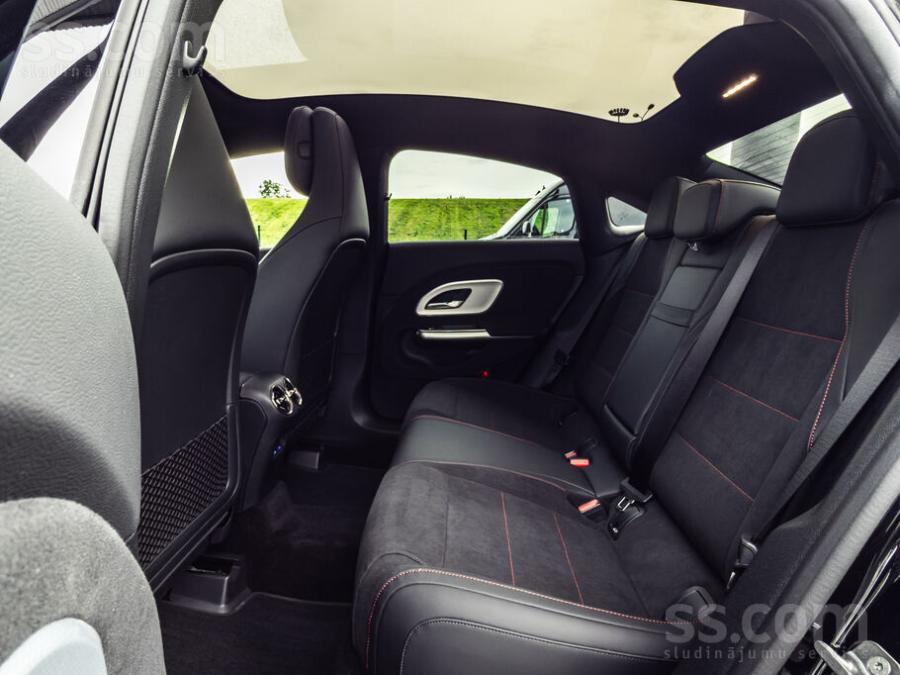 Black Mercedes-Benz CLA 200 2026 in Riga, with an engine capacity of 1.50 L and mileage of 1 thousand km for 54900 €, photo 15 on AUTOMOTO.COM.LV