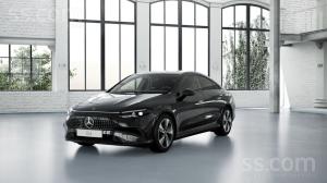Black Mercedes-Benz CLA 200 2026 in Riga, with an engine capacity of 2.00 L and mileage of 7 thousand km for 49900 €, photo  on AUTOMOTO.COM.LV