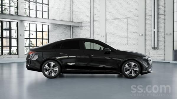 Black Mercedes-Benz CLA 200 2026 in Riga, with an engine capacity of 2.00 L and mileage of 7 thousand km for 49900 €, photo 3 on AUTOMOTO.COM.LV