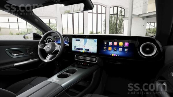 Black Mercedes-Benz CLA 200 2026 in Riga, with an engine capacity of 2.00 L and mileage of 7 thousand km for 49900 €, photo 10 on AUTOMOTO.COM.LV