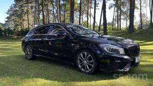 Melns Mercedes-Benz CLA 200 2015 Liepāja, ar dzinēja tilpumu 2.20 L un nobraukumu 264 tūkst. km par 10500 €, foto  vietnē AUTOMOTO.COM.LV