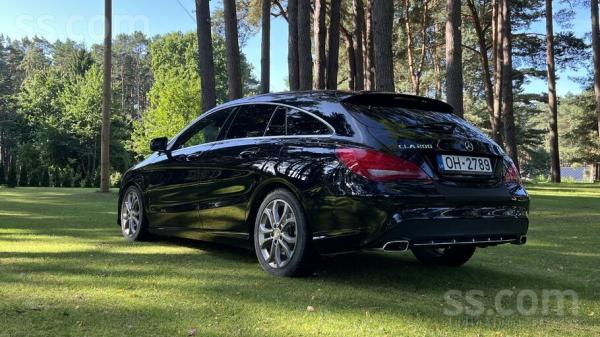 Mercedes-Benz CLA 200 2015 in Liepaja on AUTOMOTO.COM.LV Black Mercedes-Benz CLA 200 2015 in Liepaja, with an engine capacity of 2.20 L and mileage of 264 thousand km for 10500 €, photo 3 on AUTOMOTO.COM.LV