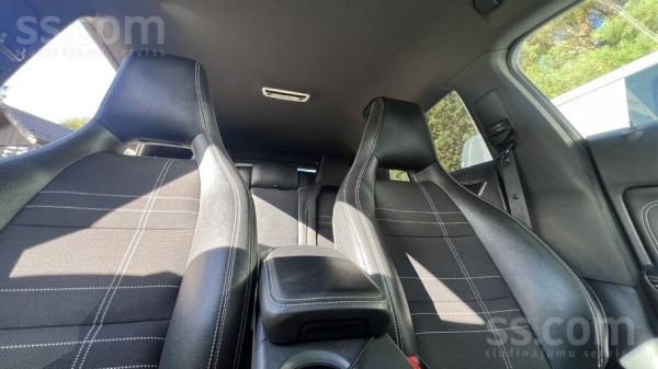 Mercedes-Benz CLA 200 2015 in Liepaja on AUTOMOTO.COM.LV Black Mercedes-Benz CLA 200 2015 in Liepaja, with an engine capacity of 2.20 L and mileage of 264 thousand km for 10500 €, photo 7 on AUTOMOTO.COM.LV